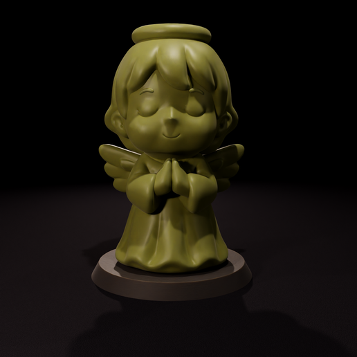 👼 Guardian Angel Chibi - Guardian Angel Chibi・ STL File for 3D printing ...