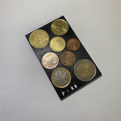 Free STL file Card Coin Holder 🪙 ・Design to download and 3D print・Cults