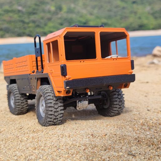 👶 Crawler Baby Cat 1 Cab - 1/18 TRX4M RC body・ 3D File for 3D printing ...