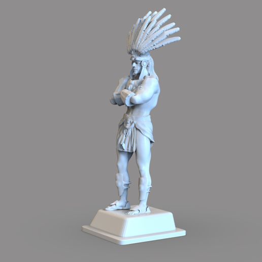 🇲🇽 Aztec Statue・ STL File for 3D printing・Cults