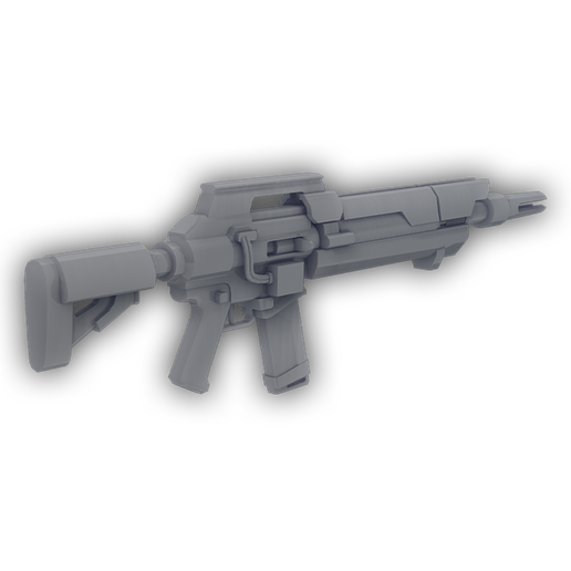 🔫 Burst Pulse Rifle・ OBJ File for ・Cults