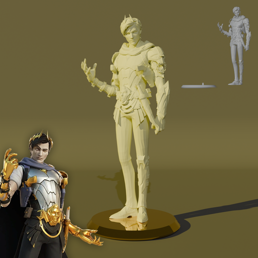 🤴 King Midas Skin Form Fortnite "Ascendant Midas" Greek Gods・ STL File ...