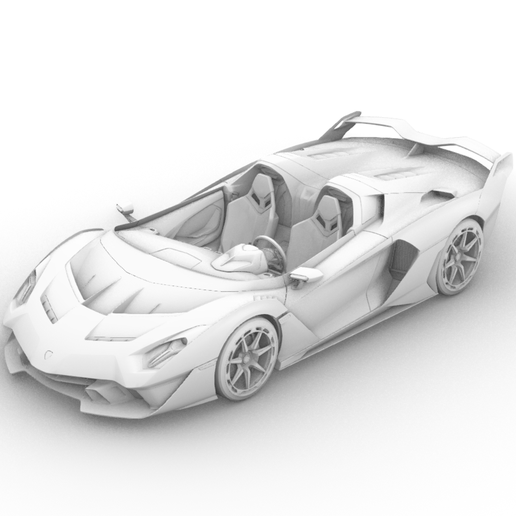 🚗 lamborghini・ STL File for 3D printing・Cults