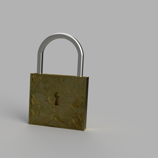 🔒 Chest lock・Free 3D File for ・Cults