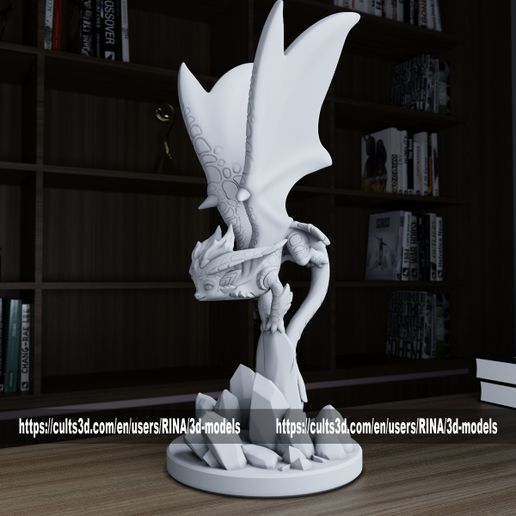 🐉 smolder 3d print model from league of legends・ STL File for 3D ...