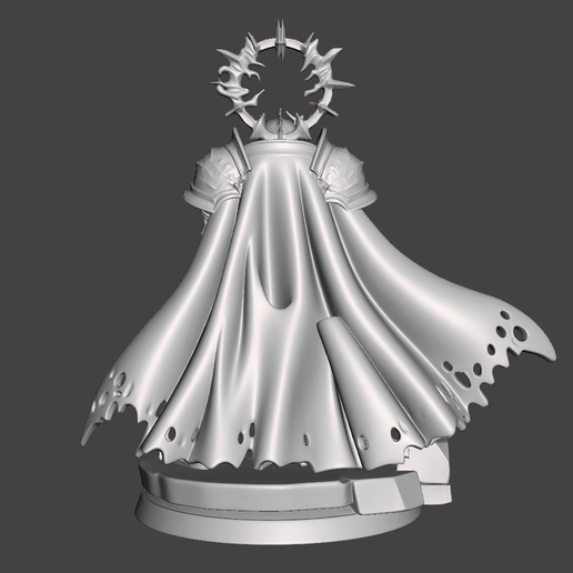 😇 Radiant Oath Knight STL – Epic Armored Greatsword Warrior with Halo ...