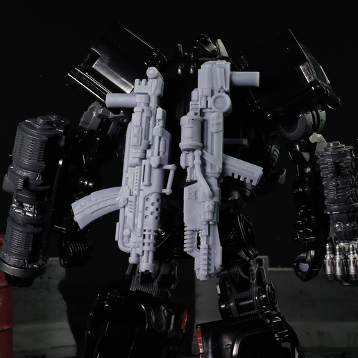 🤖 Ironhide transformers studio series weapons pack・ STL File for 3D ...
