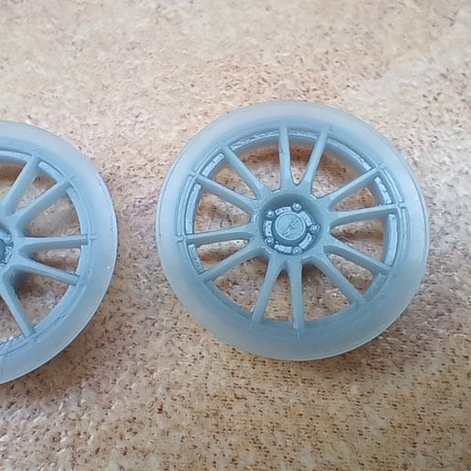 🧷 OZ ULTRALEGGERA hubcap, for LEGO Speed champions cars (rim 24 x 12 ...