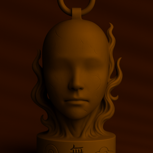🔑 Key ring 040・Free STL File for 3D printing・Cults