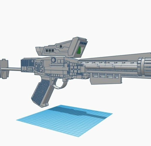 BSG; Colonial Carbine Blaster (Battlestar Galactica)・Free STL File for ...