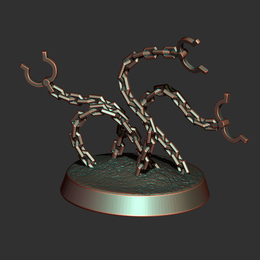 🎲 Soulsnare Shackles・ STL File for 3D printing・Cults