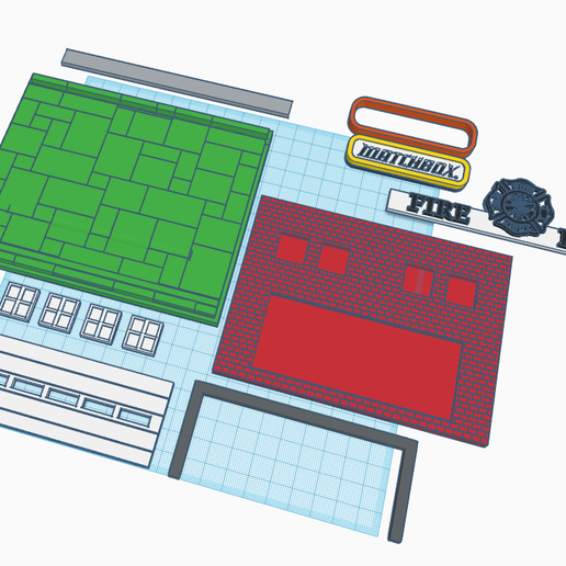 🔥 Fire Station display・Free STL File for 3D printing・Cults