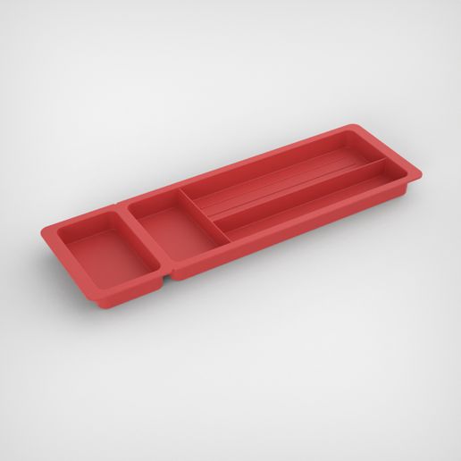 STL file Pencil Tray ️ (OBJ, 3MF, STEP, and STP)・3D printer model to ...