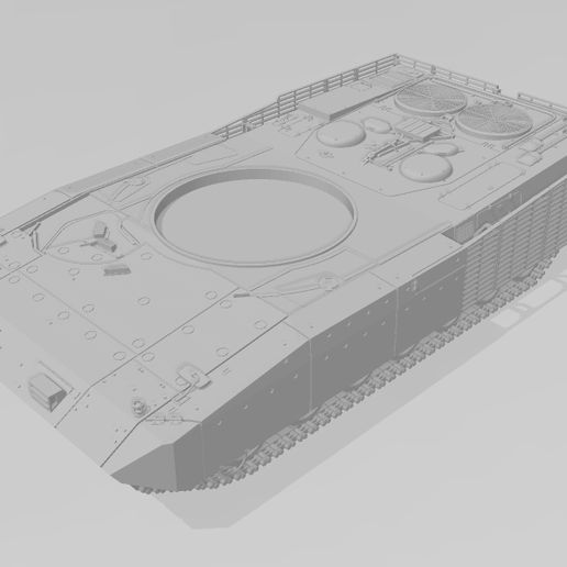 STL-Datei LEOPARD 2 SG RUMPFÄHNLICH IM MASSSTAB 35 kostenlos 🐆 ・3D ...
