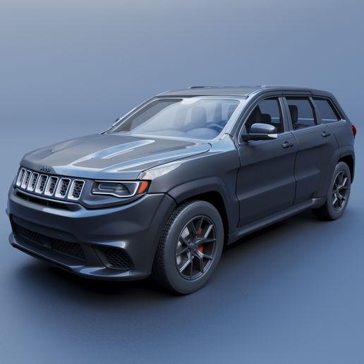 🚗 Jeep Grand Cherokee Trackhawk・ 3D File for ・Cults