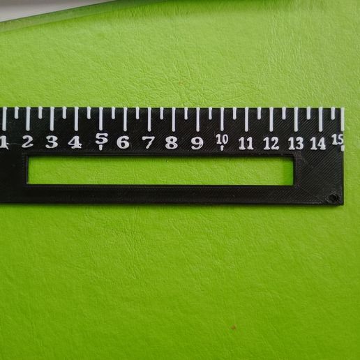 📏 Adapted ruler + Typescope.・Archivo STL para Impresión 3D・Cults