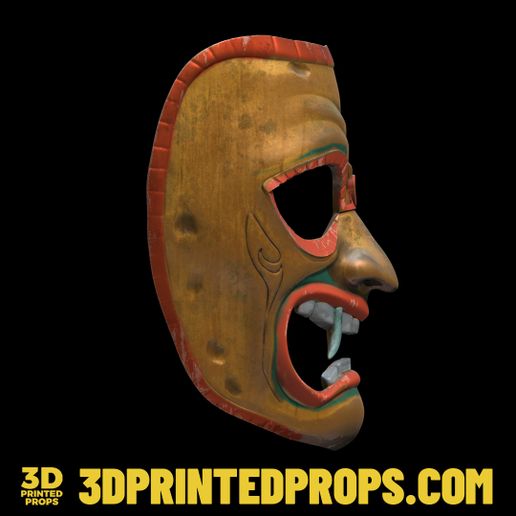 🐉 Raya The Last Dragon Mask・ STL File for 3D printing・Cults