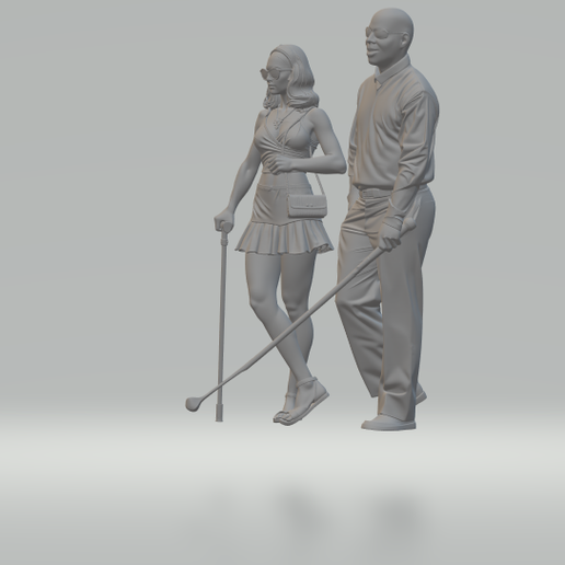👨 person with blindness・Free STL File for 3D printing・Cults