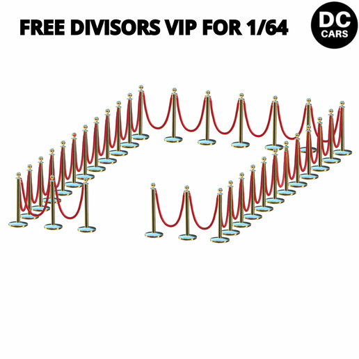 🧸 Divisors VIP 1/64・Archivo STL Gratis para Impresión 3D・Cults