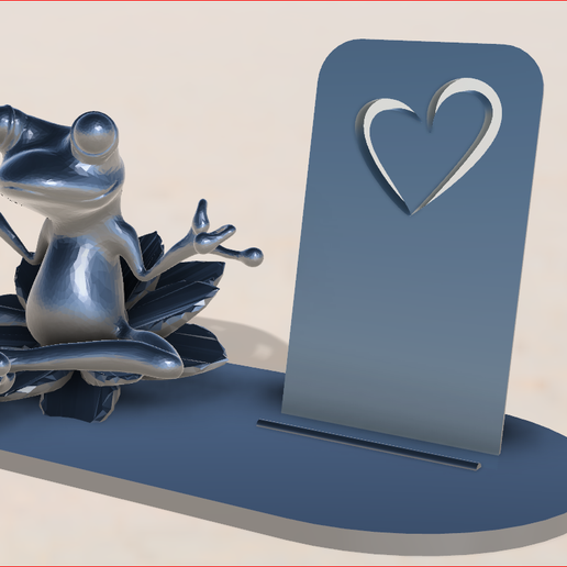 Free STL file Smartphone Stand Frog 📱 ・3D printable model to download・Cults