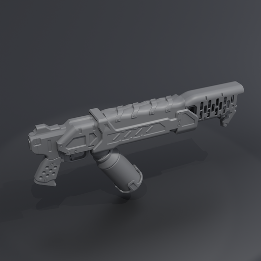 📁 FLAM-66 Torcher STL File – 3D Print Model Inspired by Helldivers 2 ...