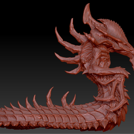 STL file starcraft zerg Hydralisk 🧸 ・3D printer design to download・Cults