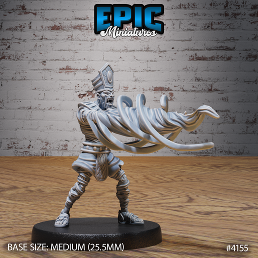 3D file Ancient Egyptian High Priest Set ‧ DnD Miniature ‧ Tabletop ...