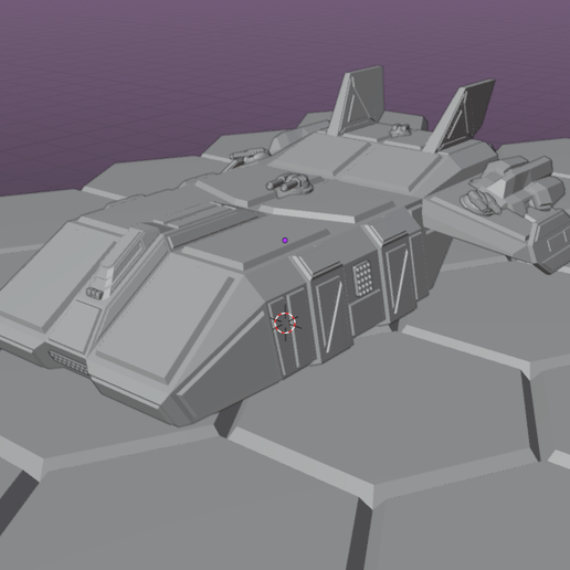 🐆 Leopard Dropship・Free 3D File for ・Cults