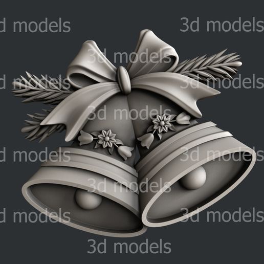 🔔 Bell・ STL File for 3D printing・Cults