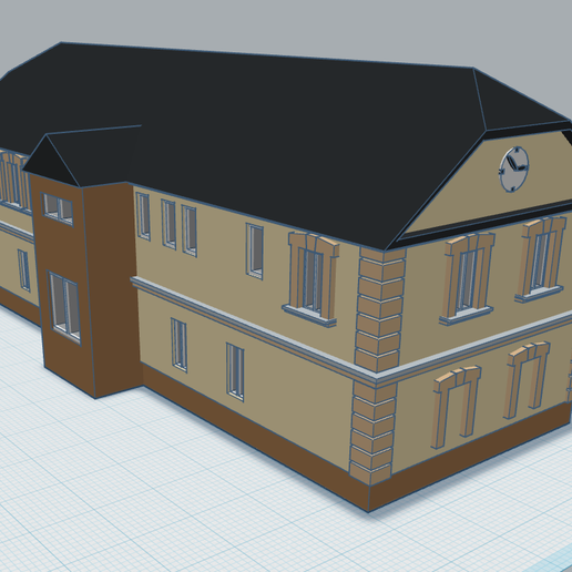🏠 Miniature House – 3D Printable Architectural Model・ STL File for 3D ...