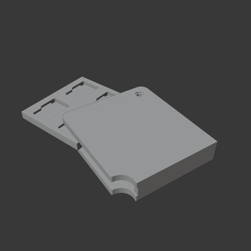 STL file micro sd card holder 📦 ・3D printer design to download・Cults