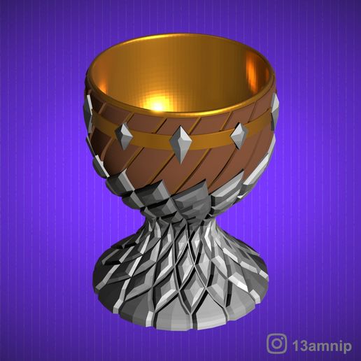 Archivo STL Cáliz con balanza 🧸 ・Modelo de impresora 3D para descargar・Cults