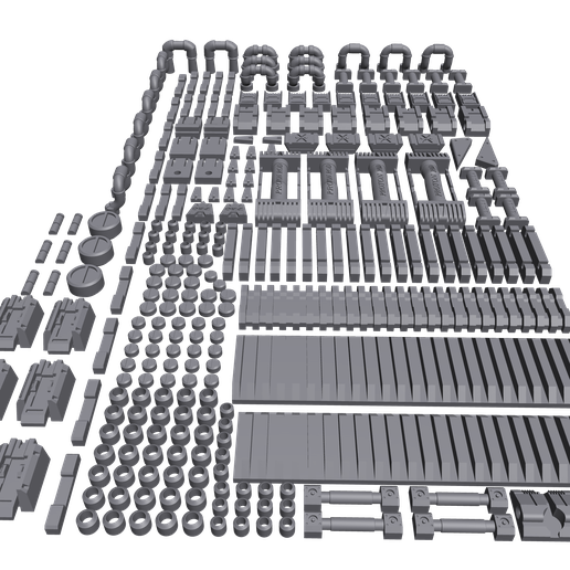 🤖 Gundam detail up High Resolution・ STL File for 3D printing・Cults