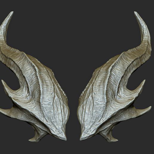 👹 23 Creature Monster Demon Horns VOL 2・ 3D File for 3D printing・Cults