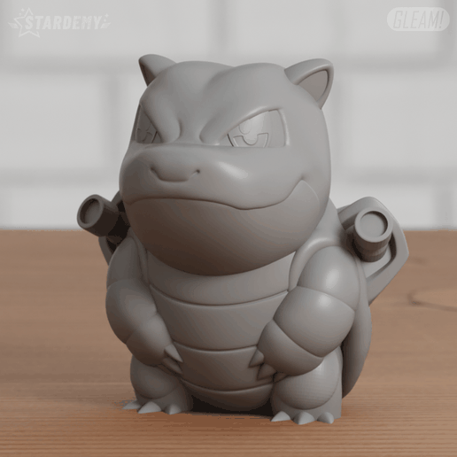 mega blastoise chibi