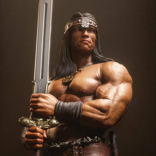 🗡️ Conan 3D Print・ 3D File for 3D printing・Cults