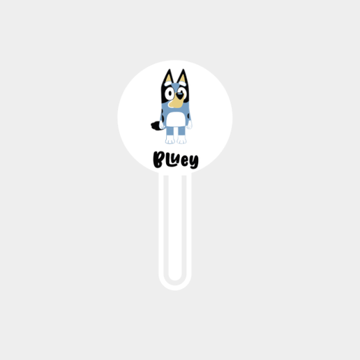 3MF file bluey bookmark / marca paginas bluey 🔖 ・Template to download ...