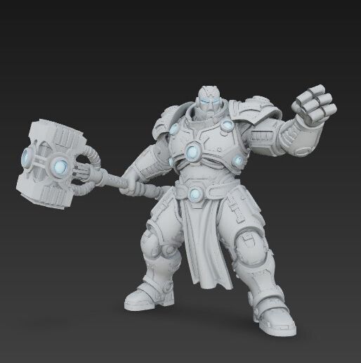 ️ 3D Printable Iron Oath ‘Thunderstrike’ Heavy Battle Armor – Energy ...