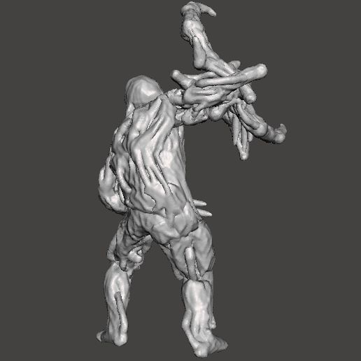 STL file RE7 BLADE MOLDED MONSTER MINIATURE MODEL FOR HORROR OR FANTASY ...