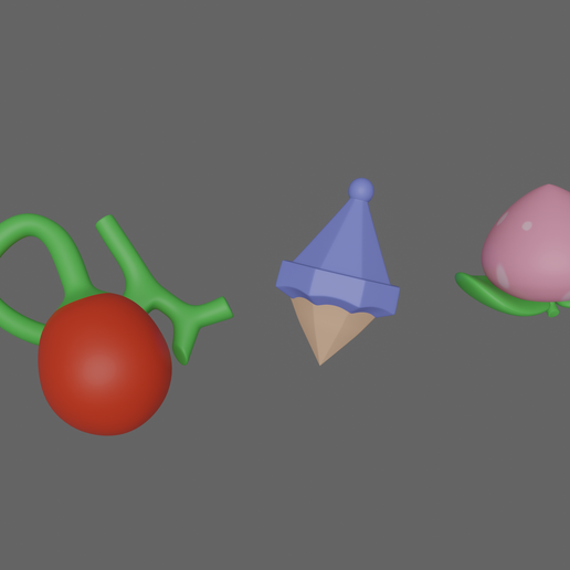 🐉 Pokemon Berries Pack 1・ STL File for 3D printing・Cults