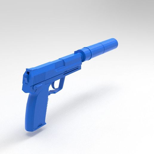 🔫 USP-S Blue Gun – Counter-Strike 2・Free STL File for 3D printing・Cults