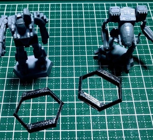 🚗 Battletech - Bases・Free STL File for ・Cults