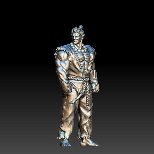 STL file Akuma// Street Fighter 👫 (OBJ and 3MF)・3D printer design to ...