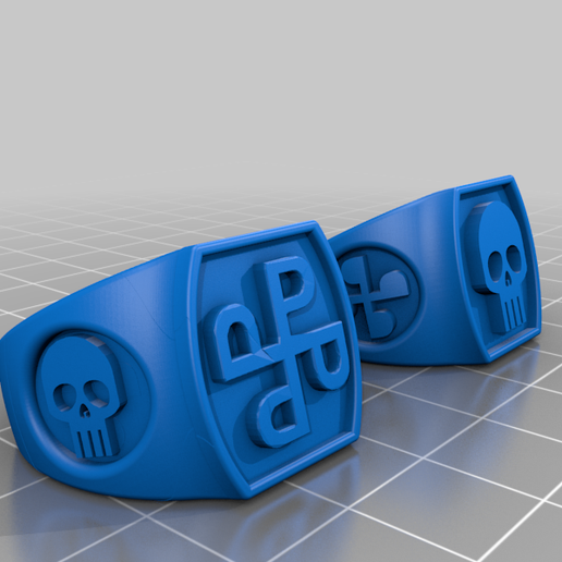 💍 The Phantom Ring Set・Free STL File for ・Cults