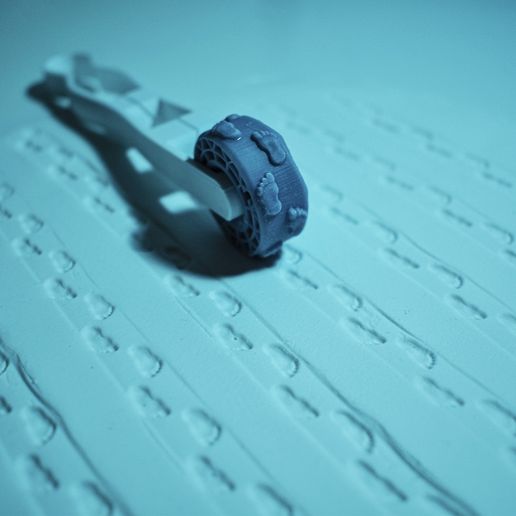 3D file DnD Terrain Rollers – Snow Landscape 🌨️ ・Design to download and ...