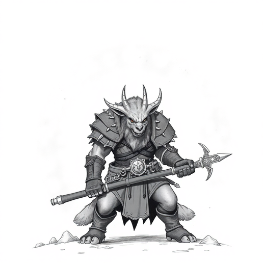 3D file Beast-head warriors. Type of troop: Standard beast warriors ...