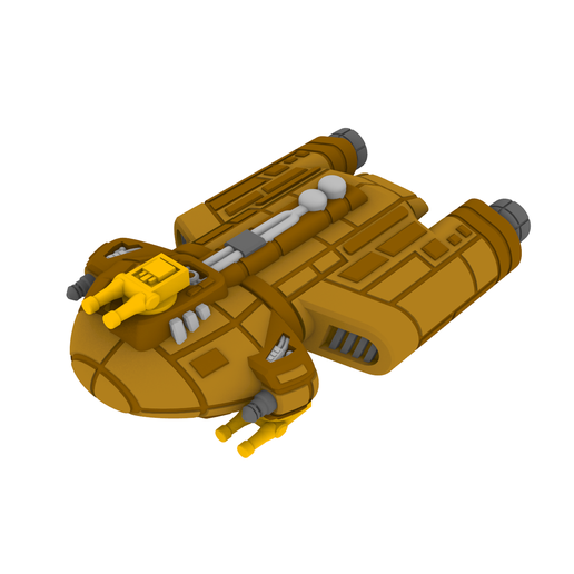 STL file Deneth Sentry Frigate ♟ ・Model to download and 3D print・Cults