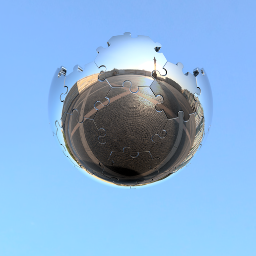 🧩 Puzzle Sphere (Snap Ball – Truncated Icosahedron)・ 3D File for 3D ...