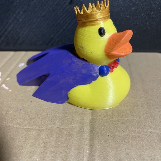 🦆 Royal Duck King Cruise Duck・ STL File for 3D printing・Cults