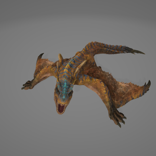 👹 MONSTER HUNTER TIGREX・ STL File for 3D printing・Cults